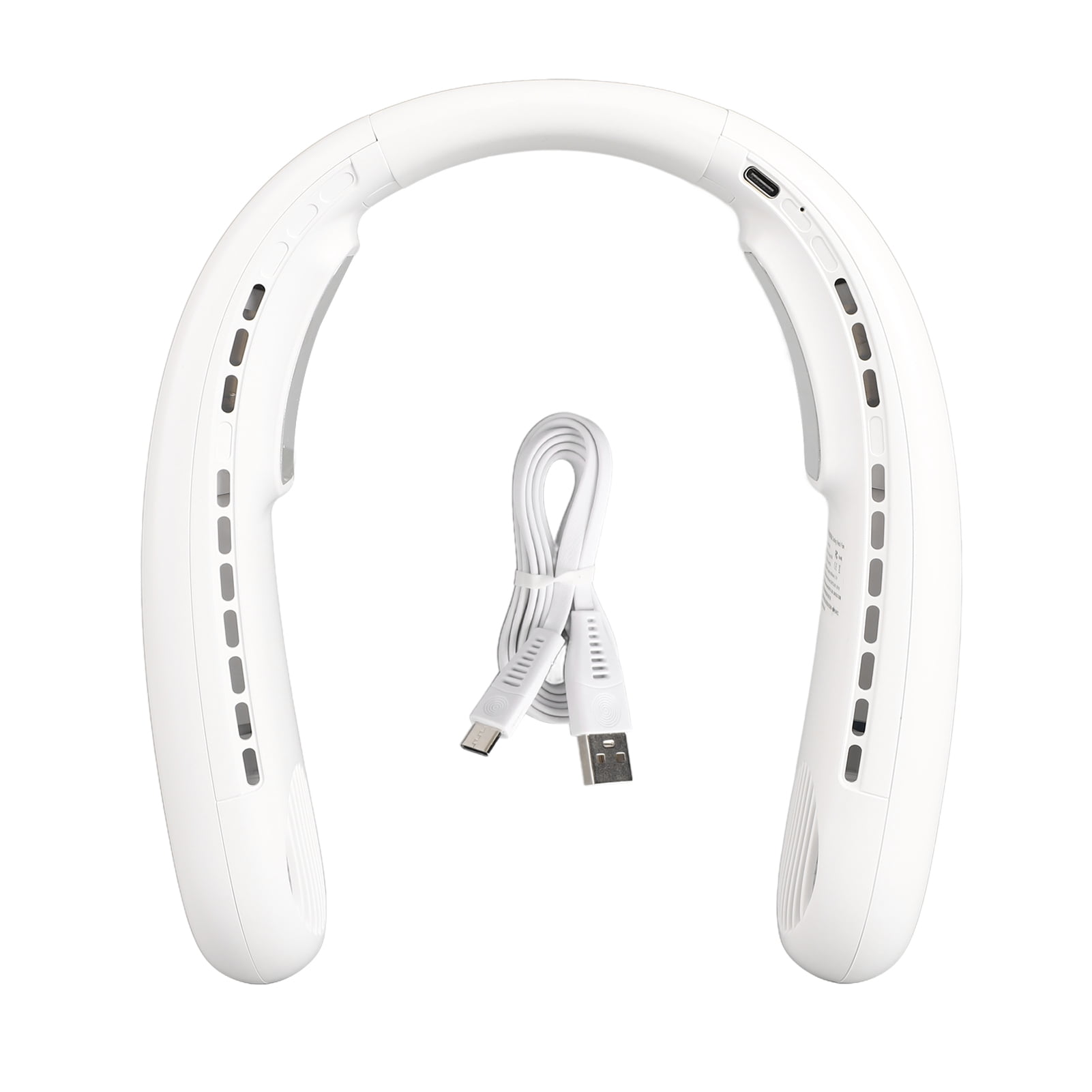 Gueiykk Hanging Neck Fans Portable Semiconductor Dual Cooling 3 Wind ...
