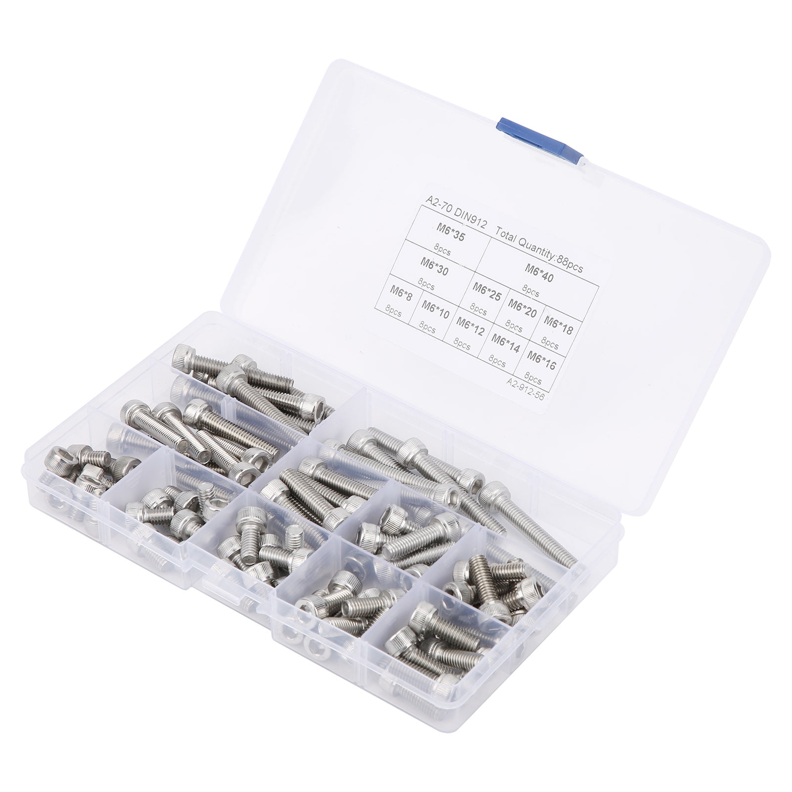 Gueiykk Hex Socket Screw Cap 304 Stainless Steel MultiLength ...