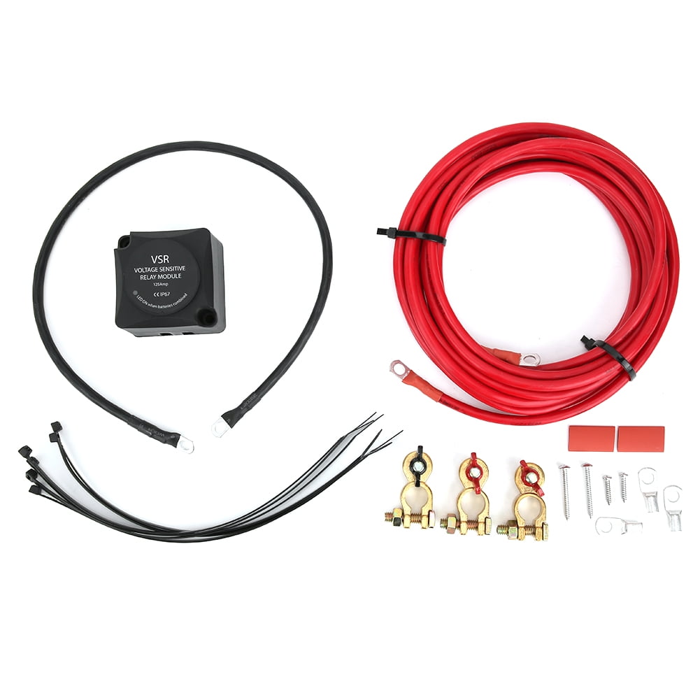 Gueiykk Isolator Relay Dual Batteries 140A 12V Automotive Protect ...