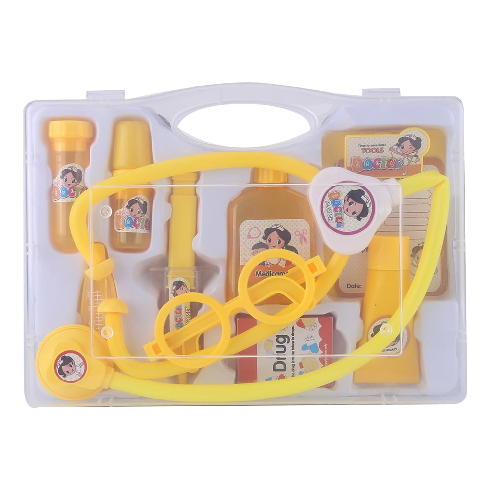 Gueiykk Kids Pretend Play Doctor Medical Toys Set with Carry Case ...