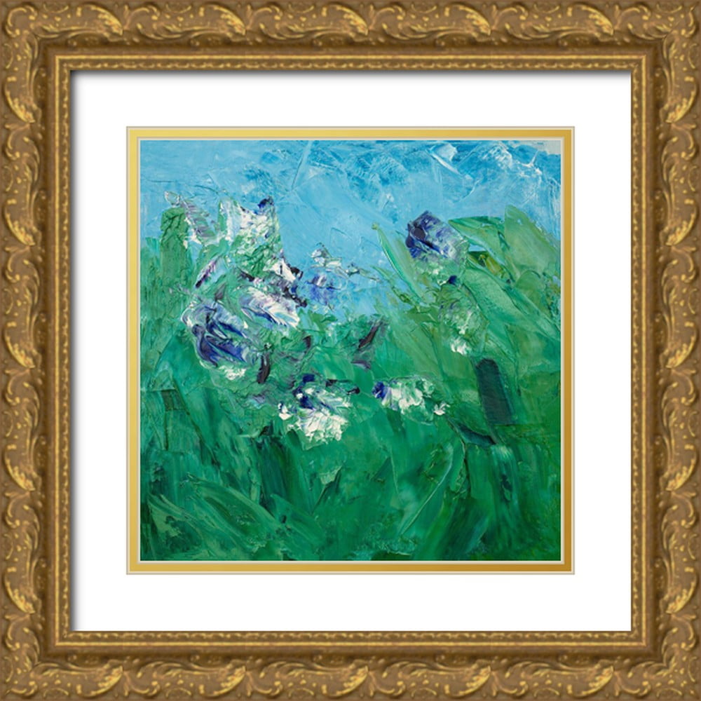 Guererra, Teodora 20x20 Gold Ornate Wood Framed with Double Matting ...