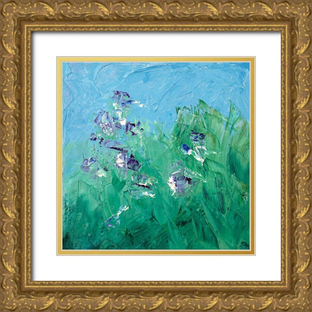 Guererra, Teodora 20x20 Gold Ornate Wood Framed with Double Matting ...