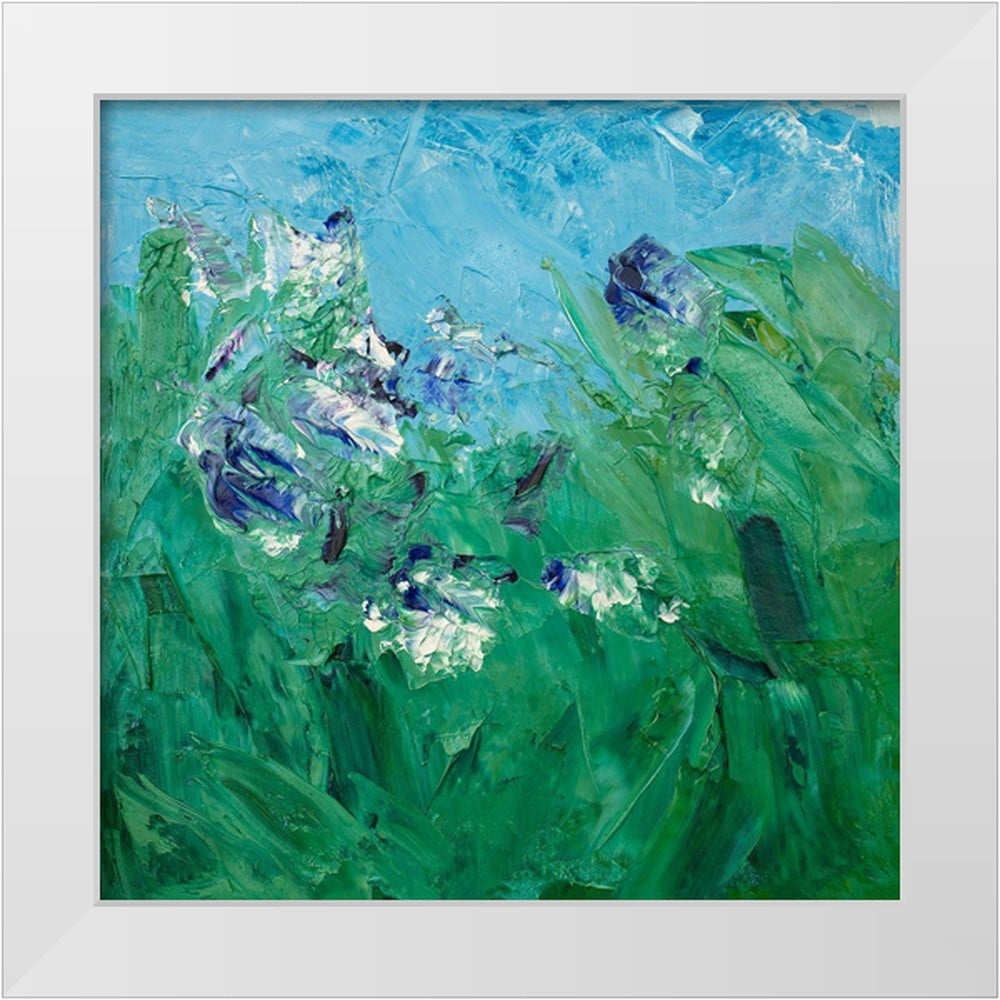 Guererra, Teodora 26x26 White Modern Wood Framed Museum Art Print ...