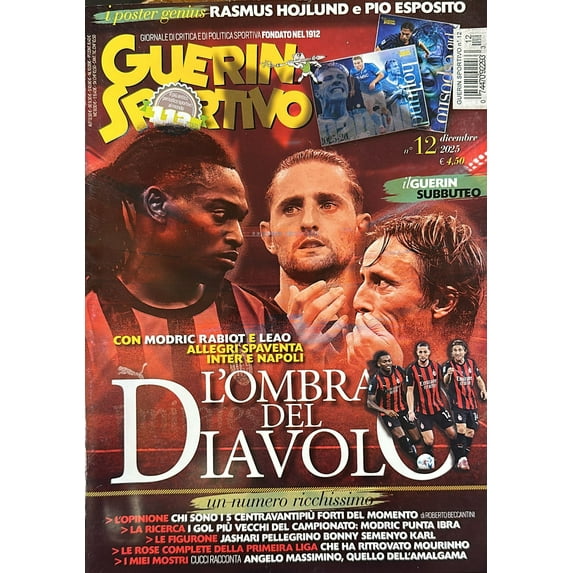 Guerin Sportivo Magazine December 2025 - Walmart.com