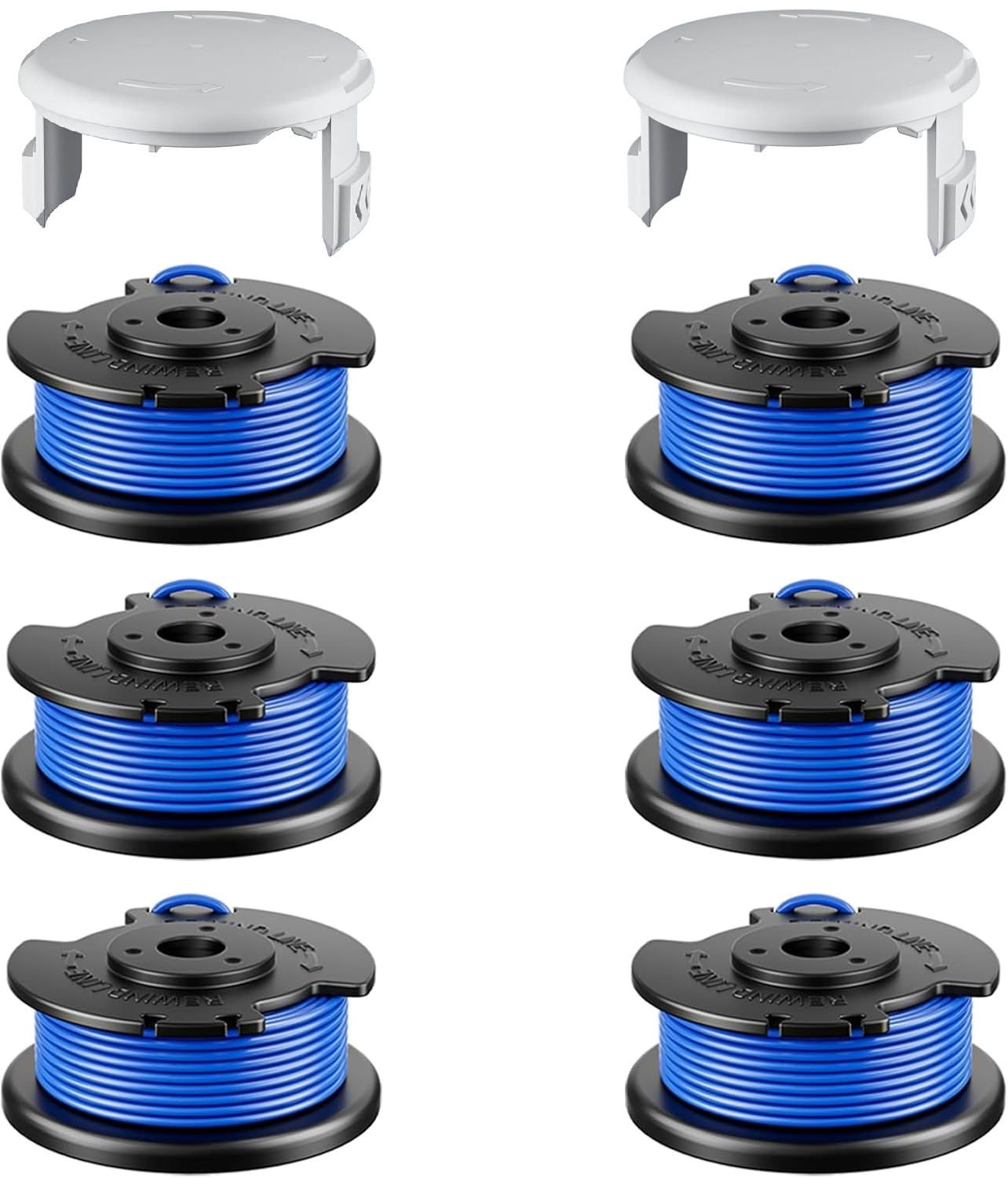 Guerkuk AC14RL3A Replacement Weed Wacker String Spool 0.065" Compatible ...