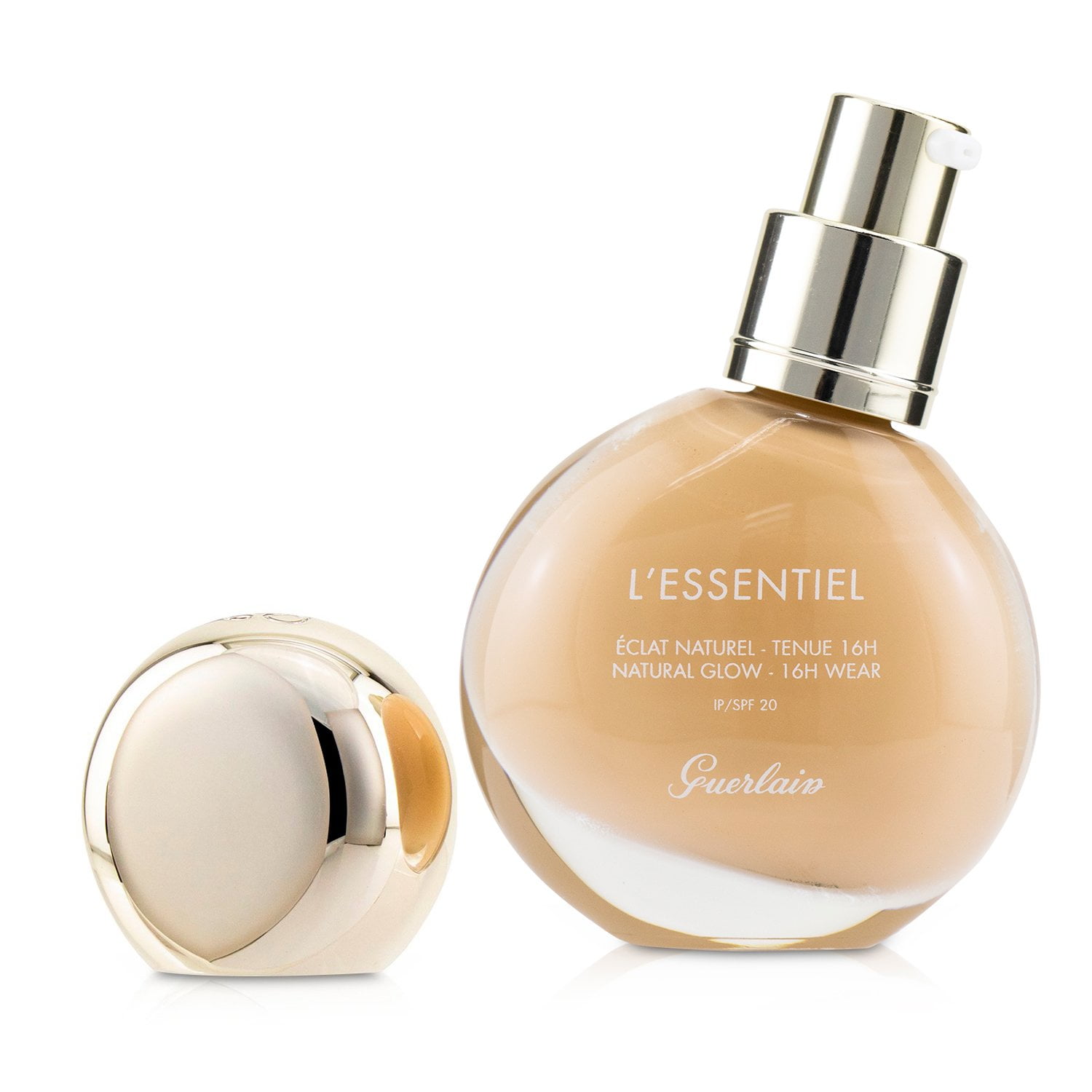 Guerlain 241147 1 oz LG Essentiel Natural Glow Foundation 16H Wear SPF ...