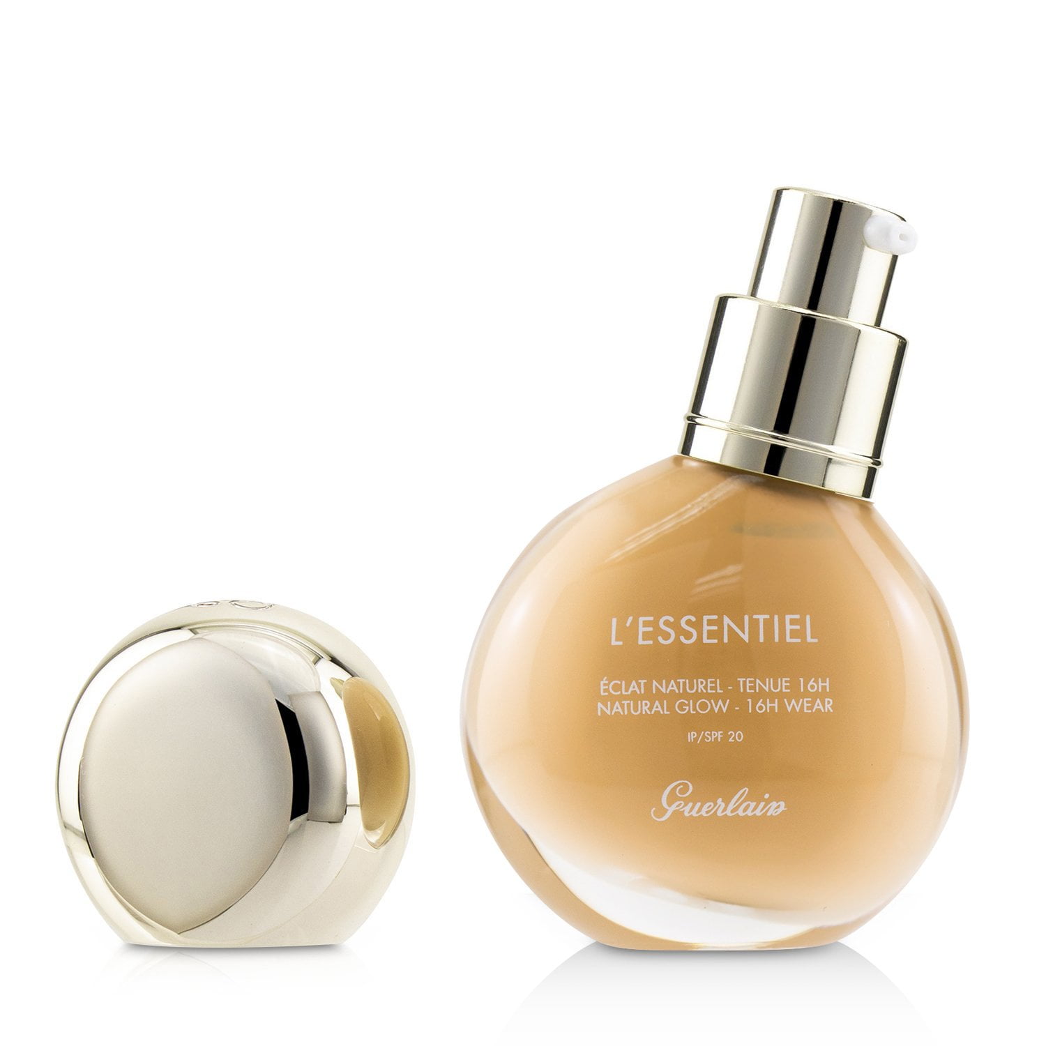 Guerlain L'Essentiel Natural Glow Foundation 16h Wear SPF 20 - Walmart.com