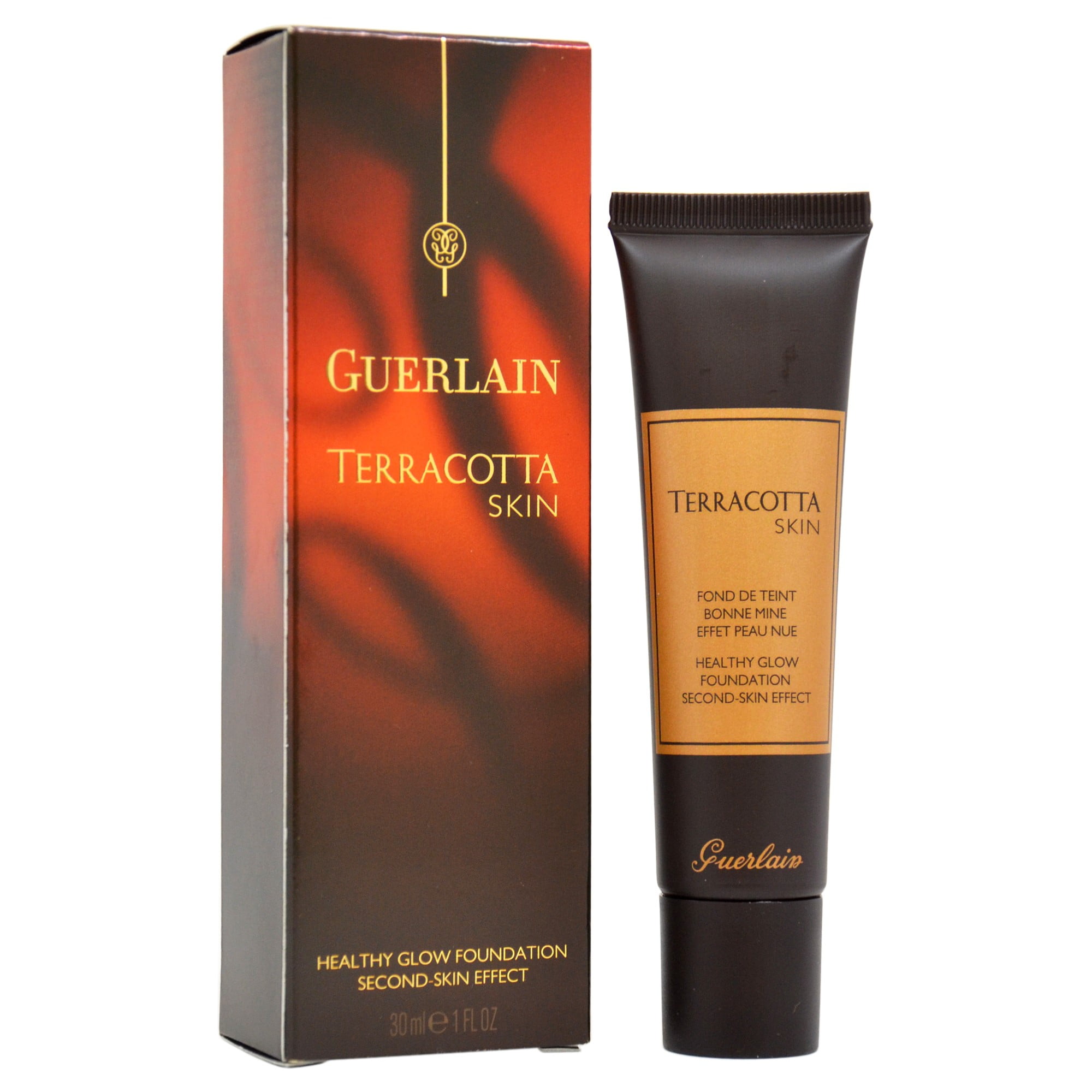 Guerlain Terracotta Skin Healthy Glow Foundation Second Skin Effect ...