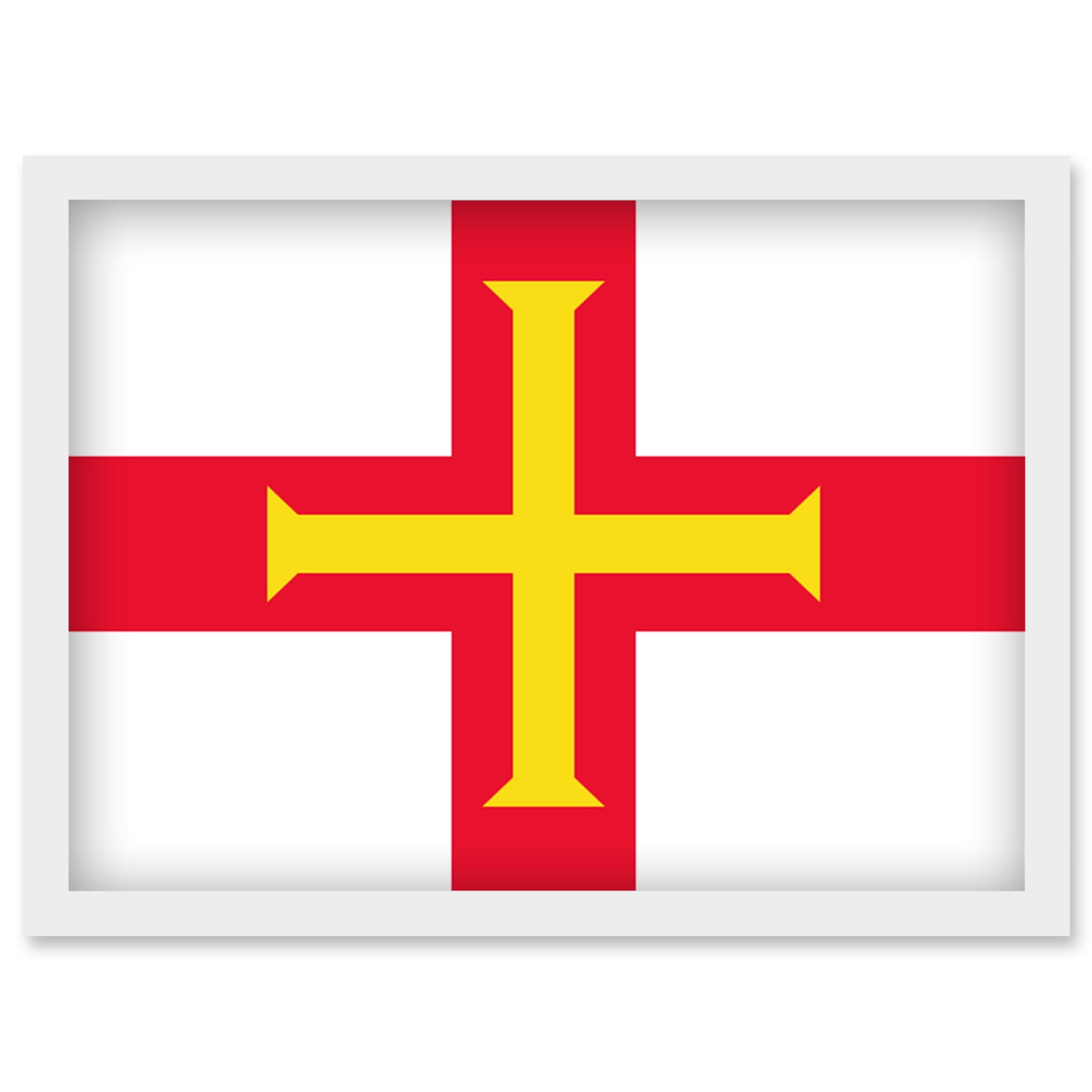 Guernsey National Flag Patriotic Vexillology World Flags Country Region ...