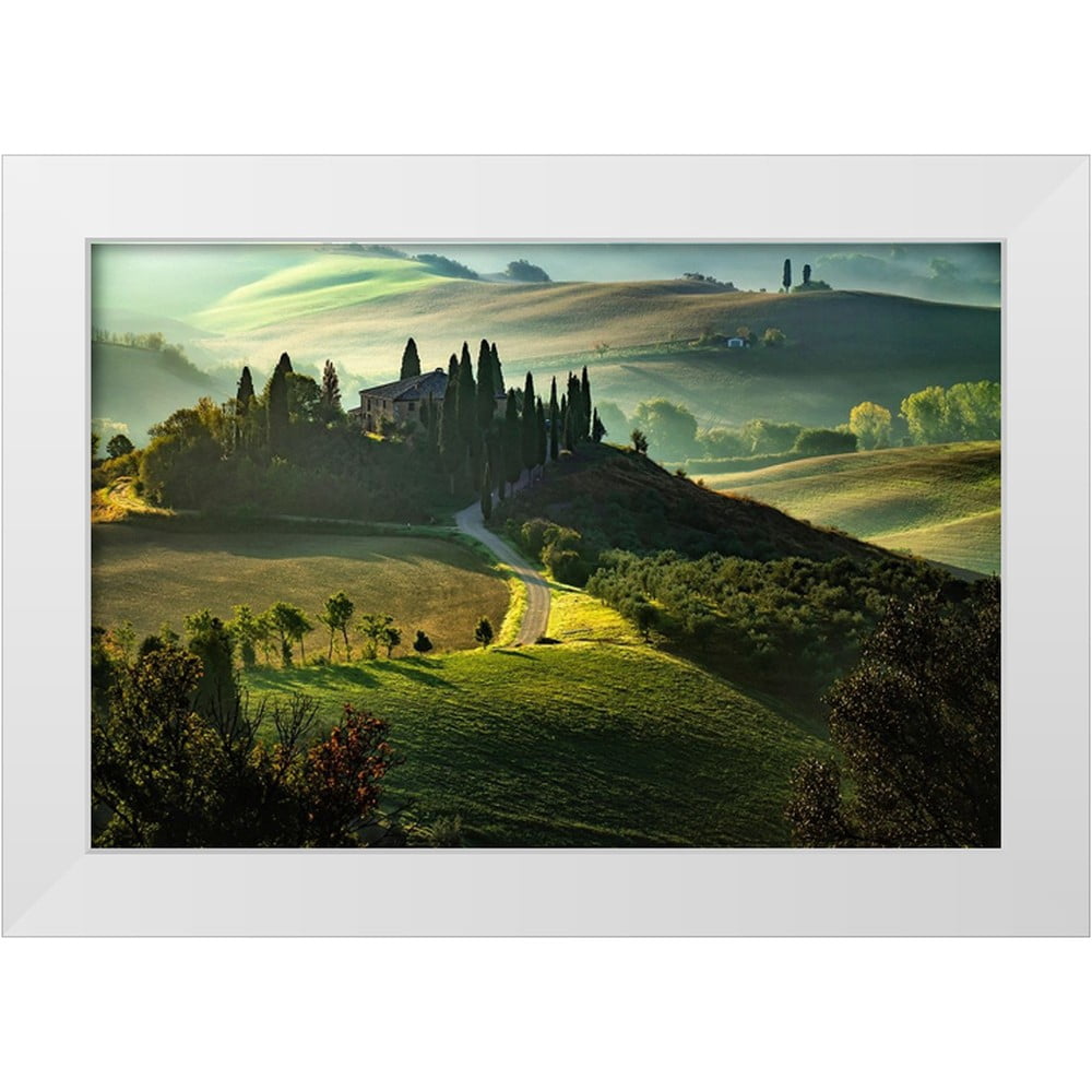 Guerra, Pasquale 14x11 White Modern Wood Framed Museum Art Print Titled ...