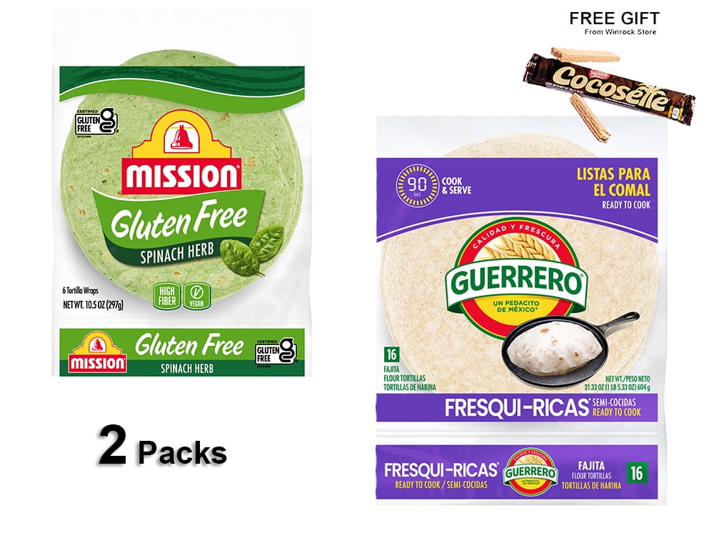 Guerrero Fresquiricas Ready to Cook Fajita Flour Tortillas, 21.33 oz ...