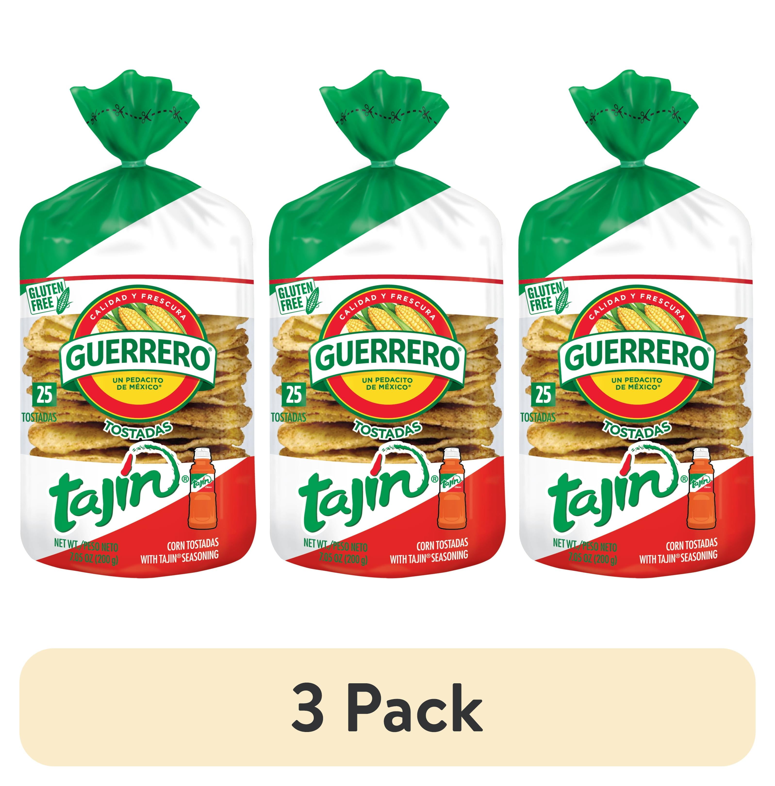 (3 pack) Guerrero Tajin Tostadas, 25 Count - Walmart.com