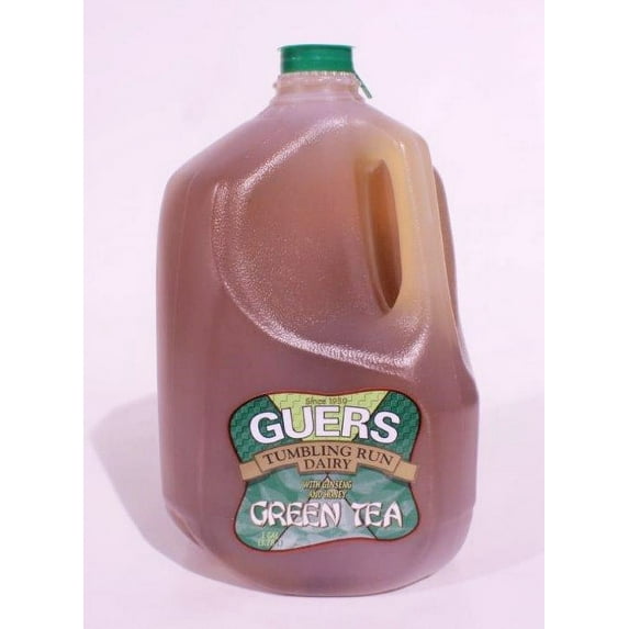 Guers Tumbling Run Dairy Green Tea with Ginseng and Honey, 1 Gallon ...
