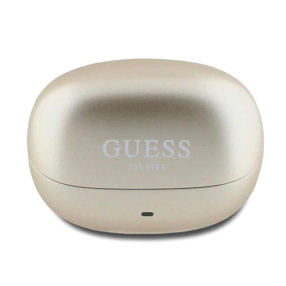 Guess Capsule ANC/ENC TWS Wireless Earbuds with Charging Case Gold ...