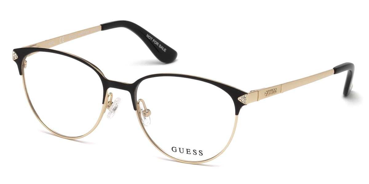 Guess GU2633-S 005 Women's Black/Gold Full Rim Frame Eyeglasses ...
