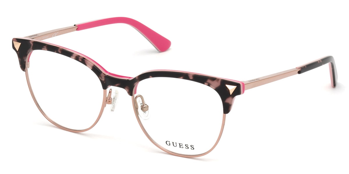 Guess GU2798 Full Rim Round Pink/Other Eyeglasses - Walmart.com