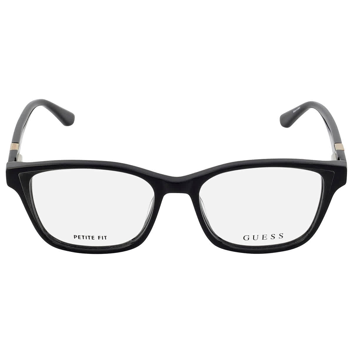 Guess GU2810 001 Women's Full Rim Shiny Black Plastic Eyeglasses ...