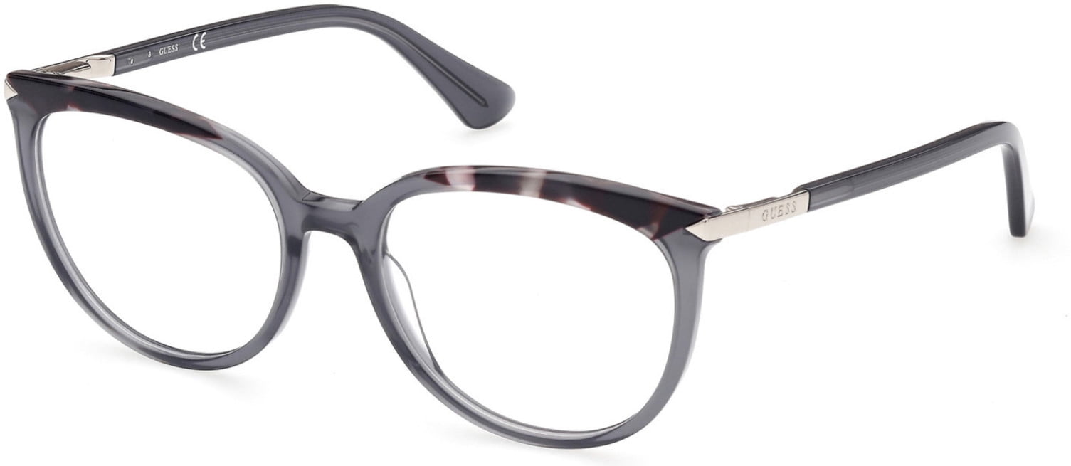 Guess GU2881 020 Women's Grey/Other Plastic Full Rim Eyeglasses ...