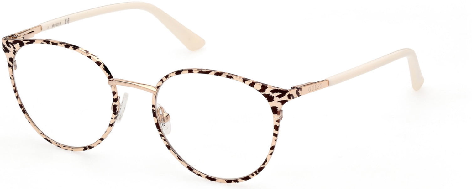 Guess GU2913 033 Women's Pink Gold Metal Full Rim Frame Eyeglasses ...