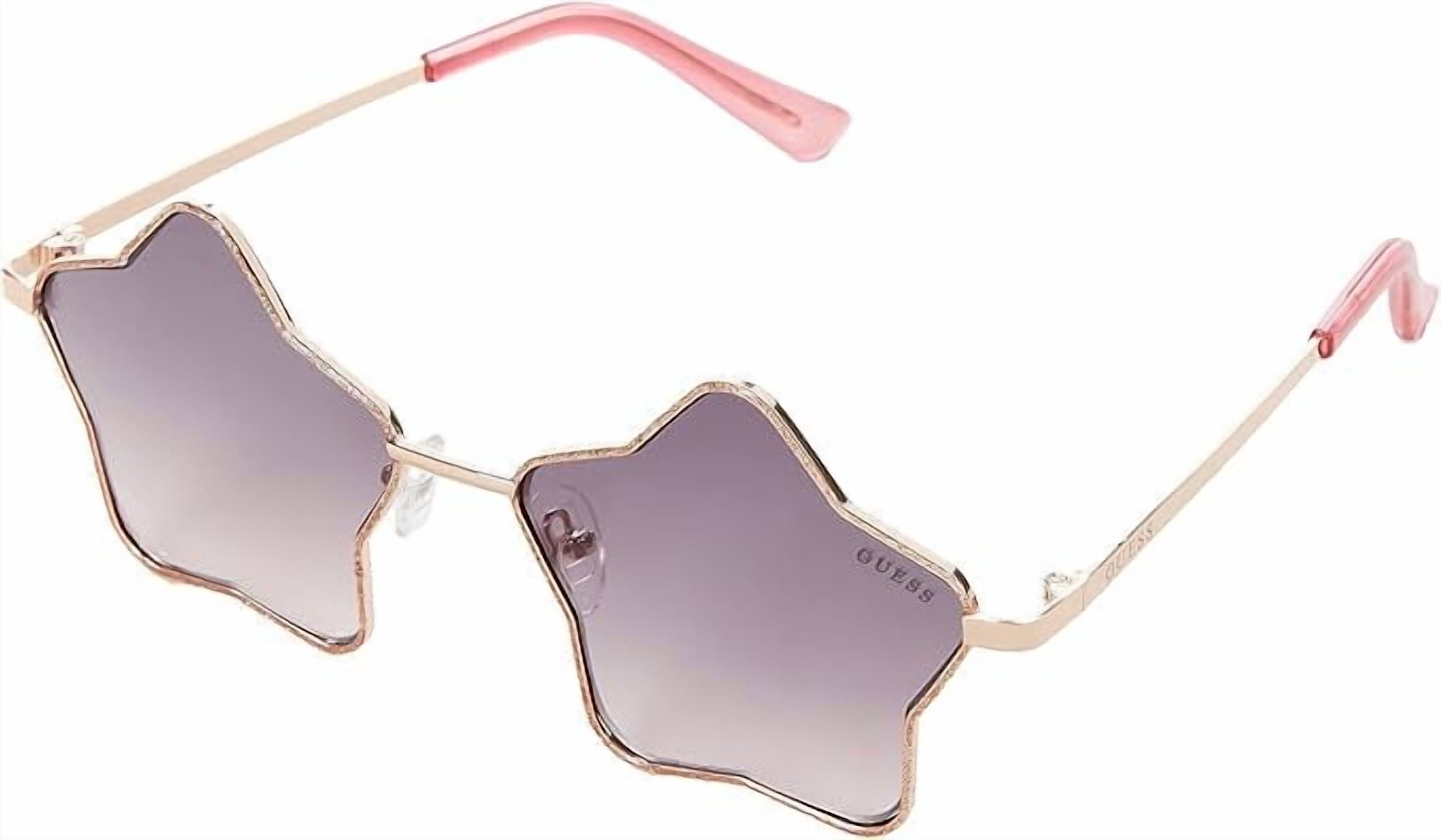 Guess Girls' Star-Shaped Sunglasses – Gradient Bordeaux Lenses, UV ...