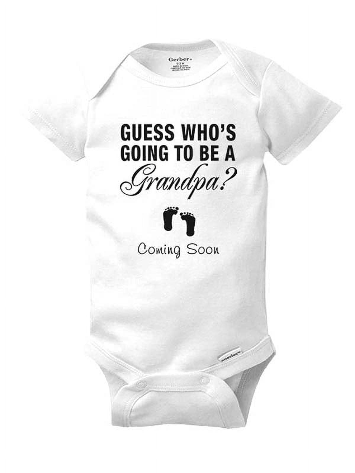 Guess Who's Going to be a Grandpa Coming Soon - cute & funny surprise ...