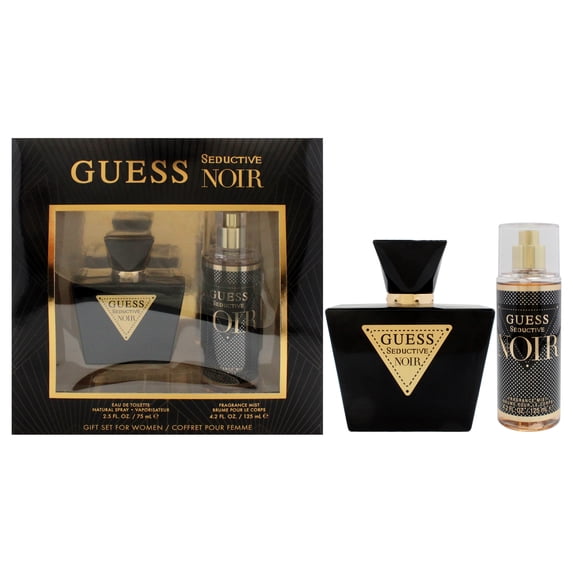 Guess Guess Seductive Noir , 2 Pc Gift Set 2.5oz EDT Spray, 4.2oz ...