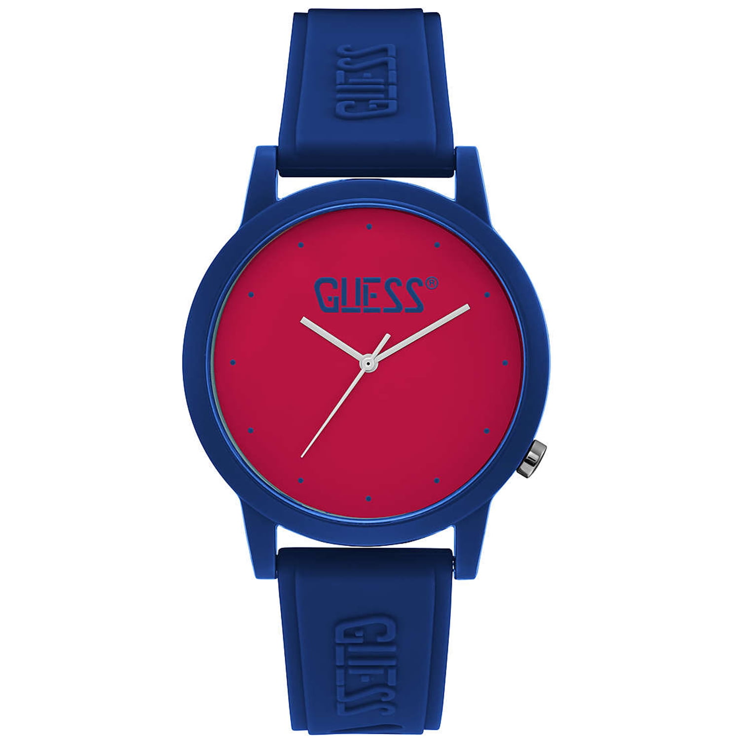 Guess Men's Classic Red Dial Watch - V1040M4 - Walmart.com