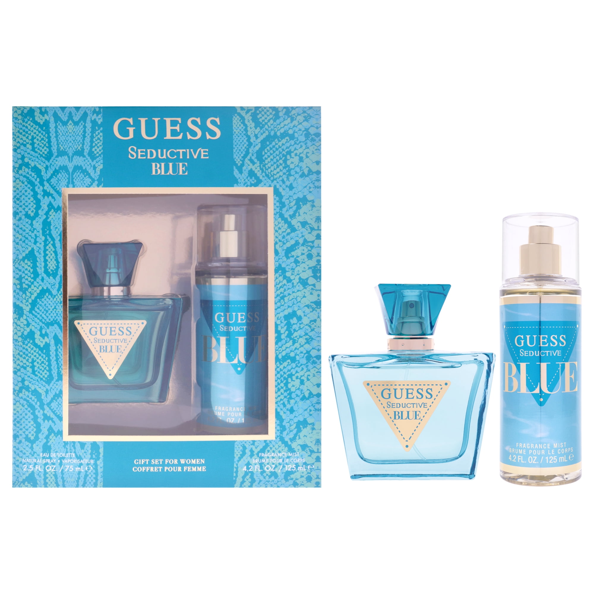 Guess Seductive Blue by Guess for Women - 2 Pc Gift Set 2.5oz EDT Spray ...