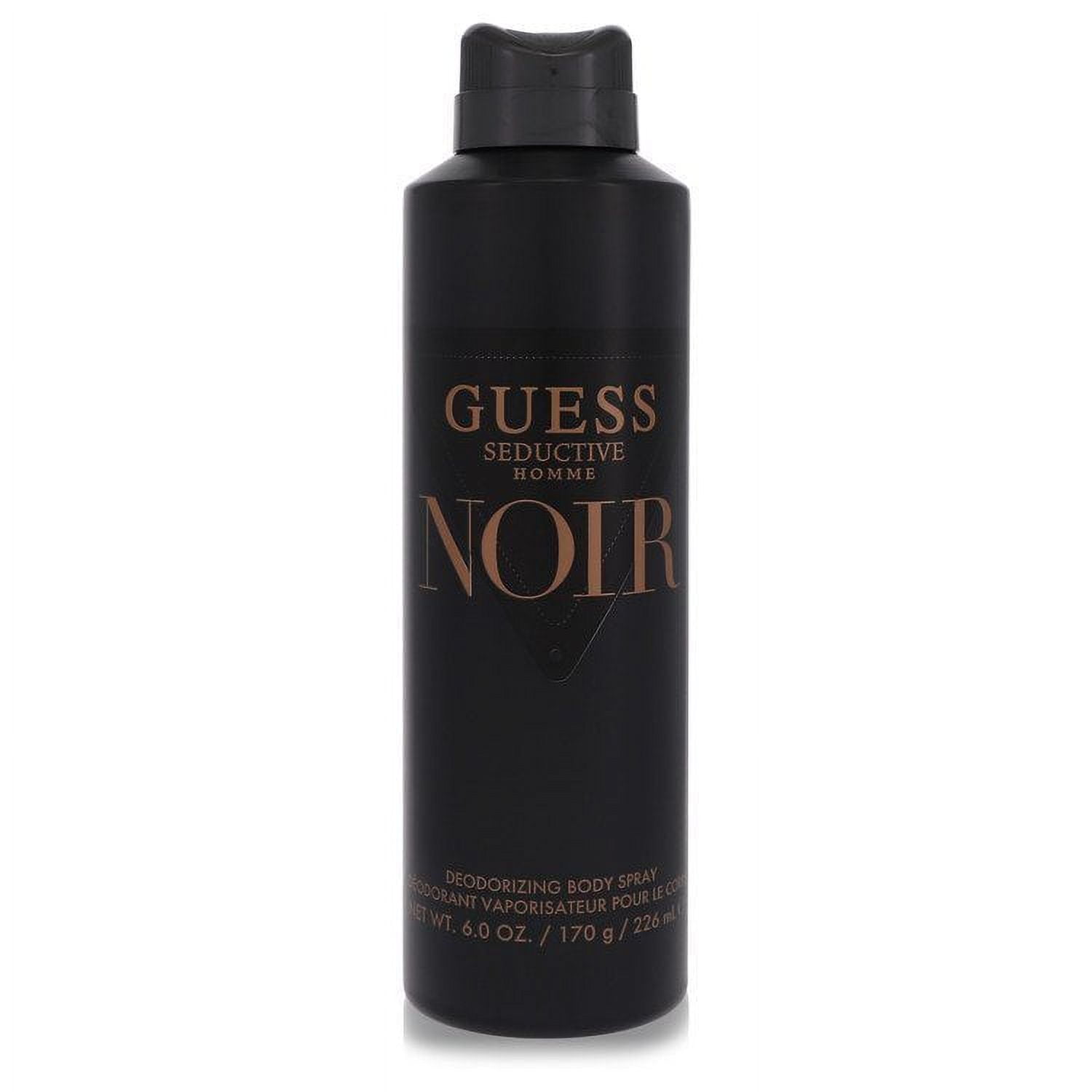 Guess Seductive Homme Noir by Guess Body Spray, A Bold and Alluring ...