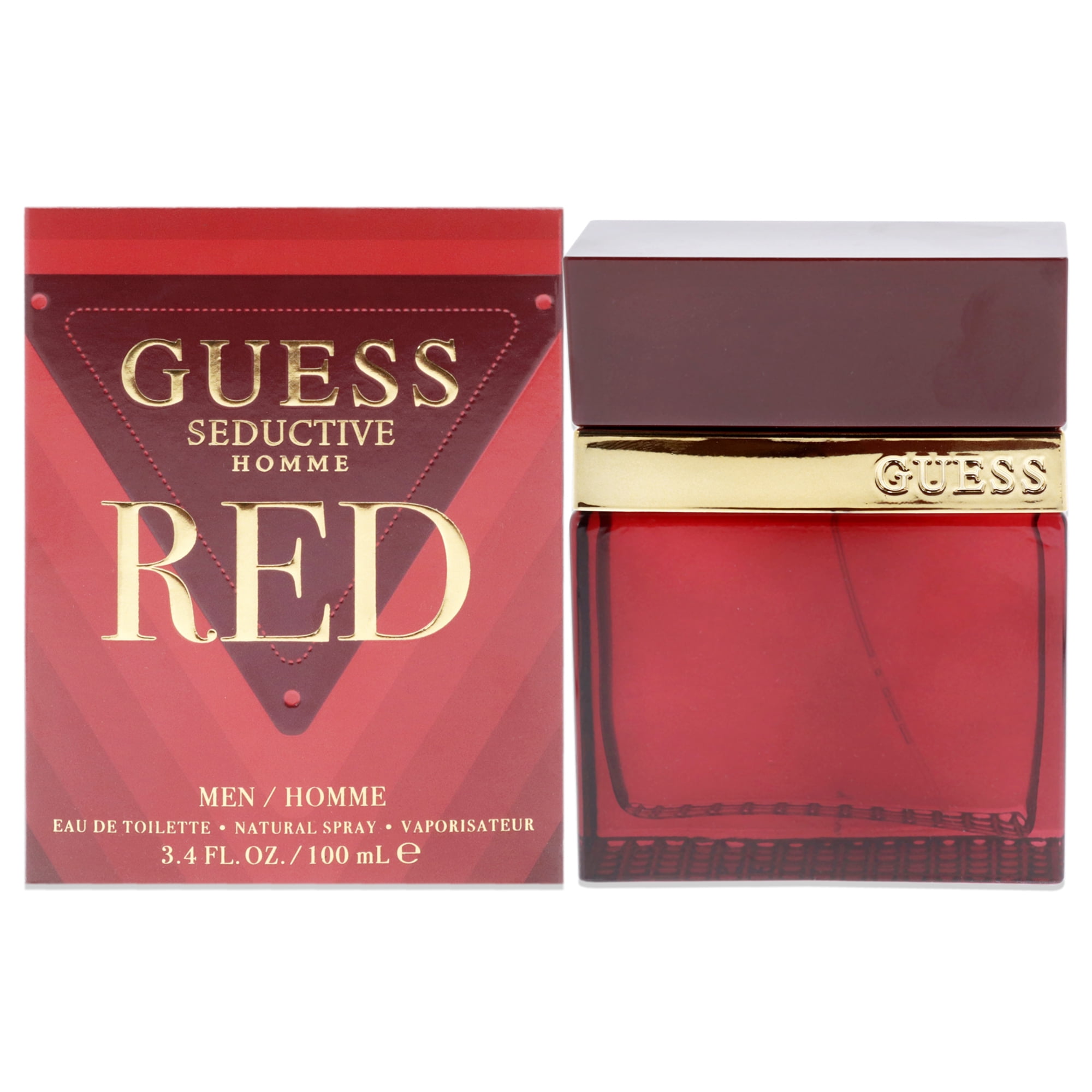 Guess Seductive Homme Red Men's Cologne edt 3.4 fl - Walmart.com