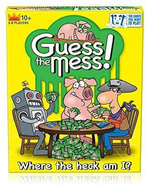 Guess The Mess Game Great Strategy Card Game For Ages 10+ - Walmart.com