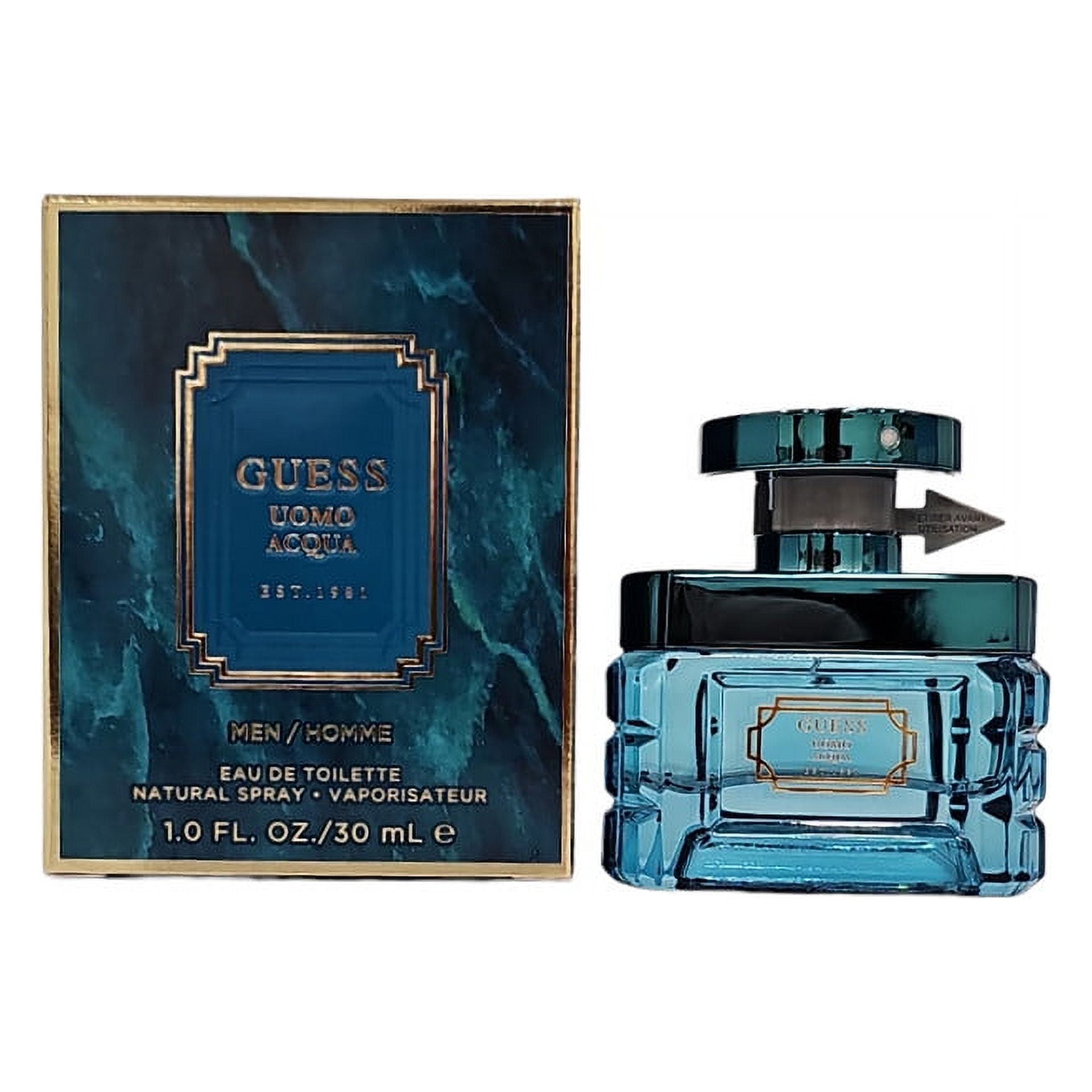 Guess Uomo Acqua Eau de Toilette Cologne Spray For Men 1 oz - Walmart.com
