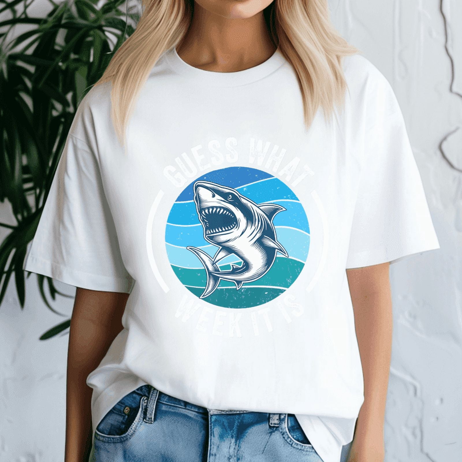 Guess What Week It Is & Shark Lover 2025 Ocean Wildlife, Funny Shark ...