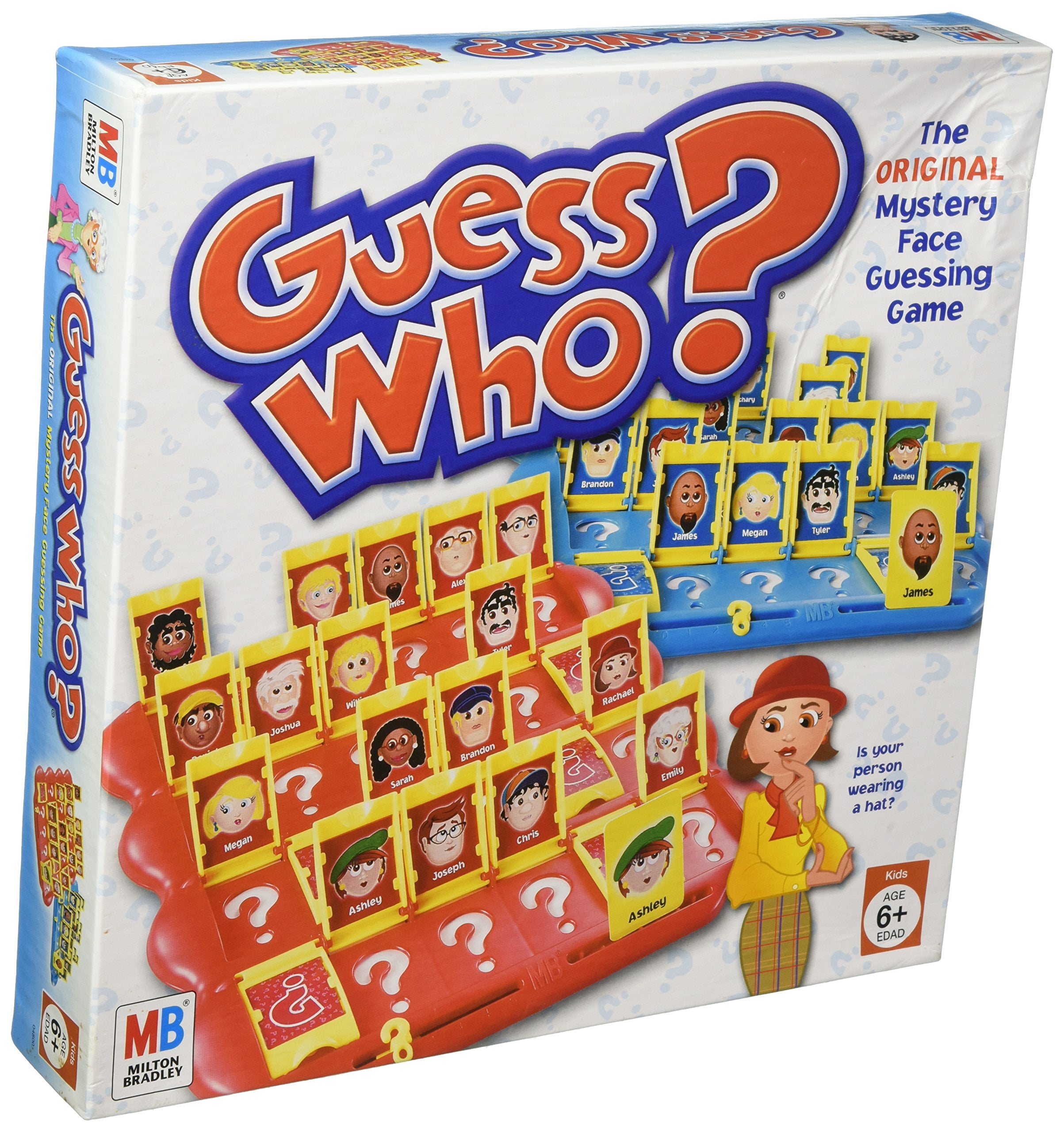 Guess Who Board Game OIF8 from Milton Bradley - Walmart.com