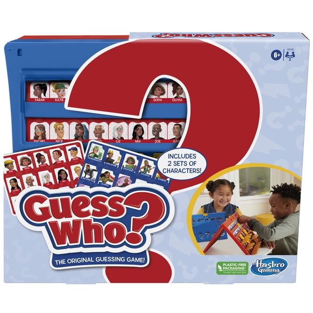 Guess Who? Classic Children's Guessing Board Game for Young Kids and ...