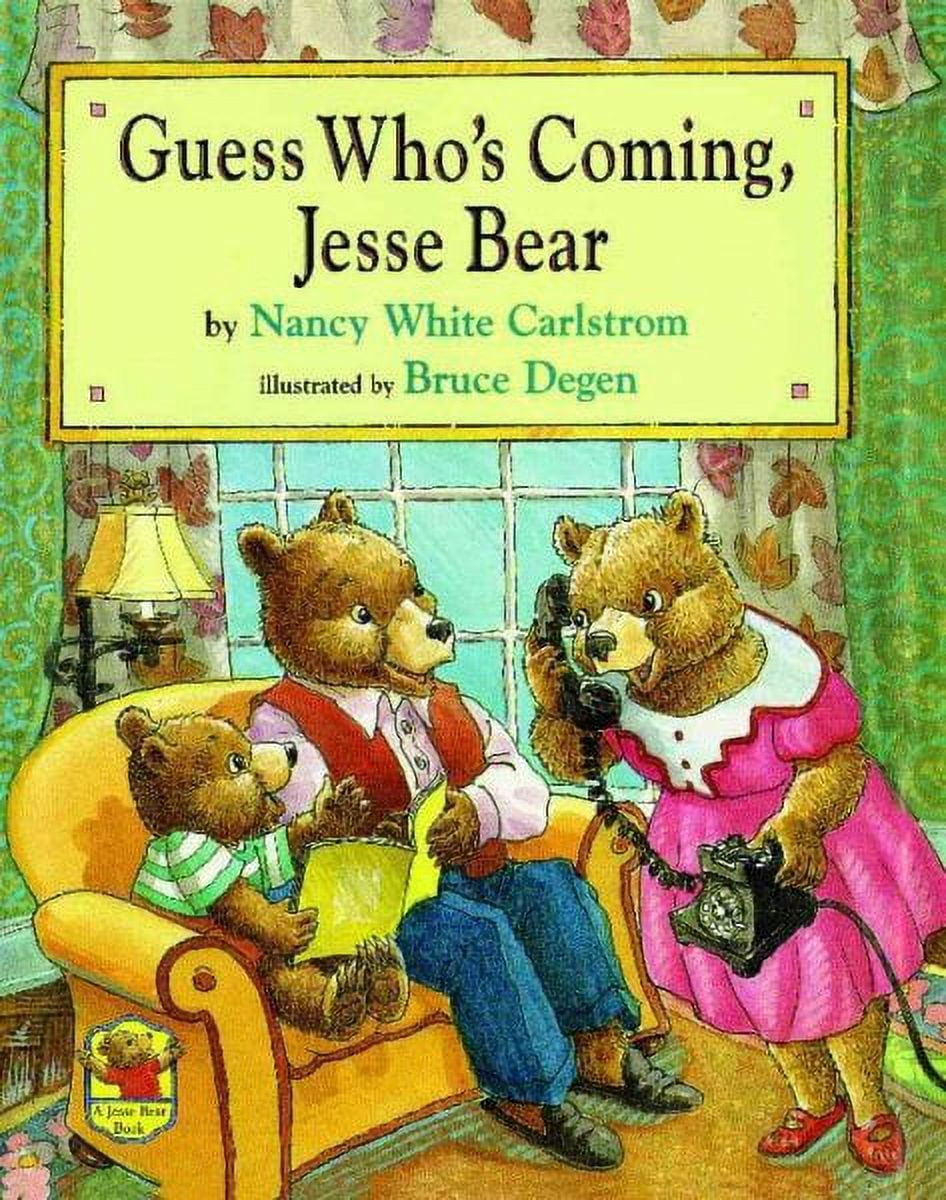 Guess Who's Coming, Jesse Bear (Paperback) - Walmart.com