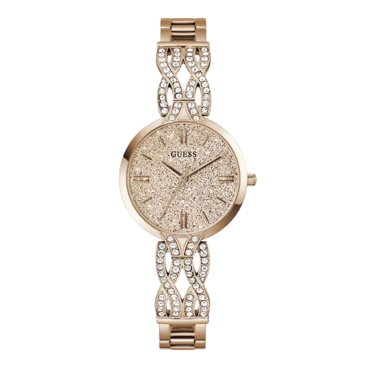 Guess Women's Coral Rose gold Dial Watch - GW0868L4 - Walmart.com
