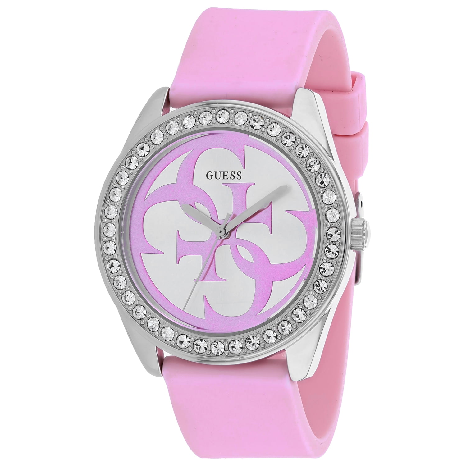 Guess Women's G-Twist Silver Dial Watch - W1240L1 - Walmart.com