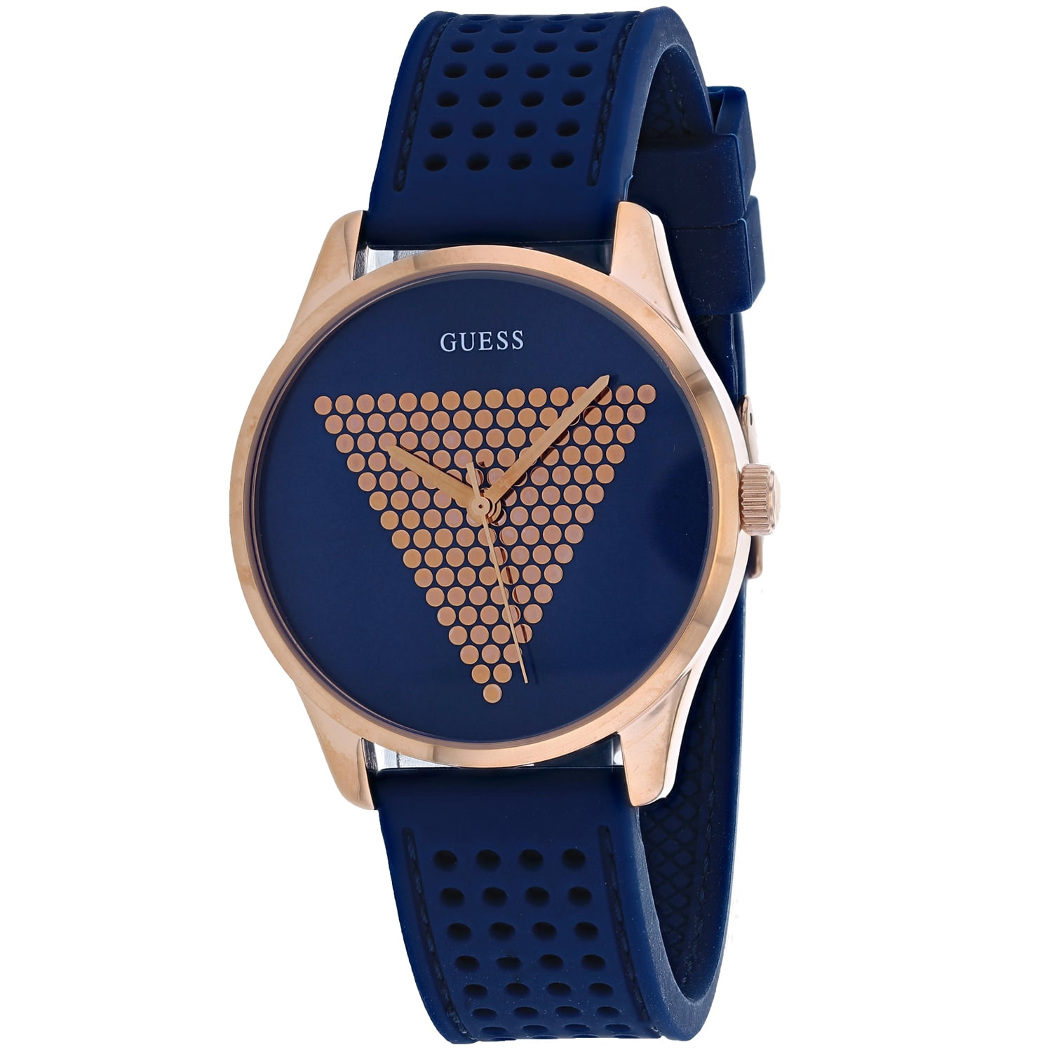 Guess Women's Mini Imprint Blue Dial Watch - W1227L3 - Walmart.com