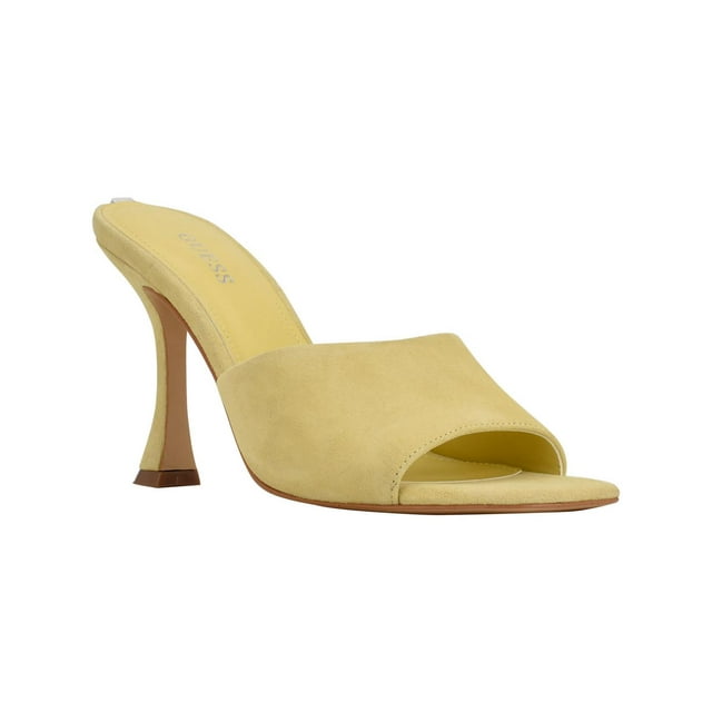 Guess Womens Hambree Suede Open Toe Mule Sandals - Walmart.com
