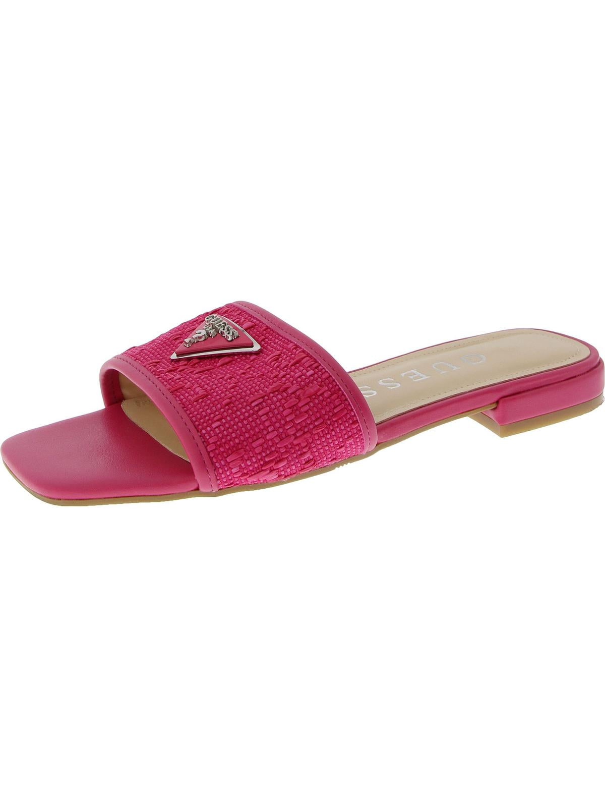 Guess Womens Tamsey Woven Slide Sandals - Walmart.com