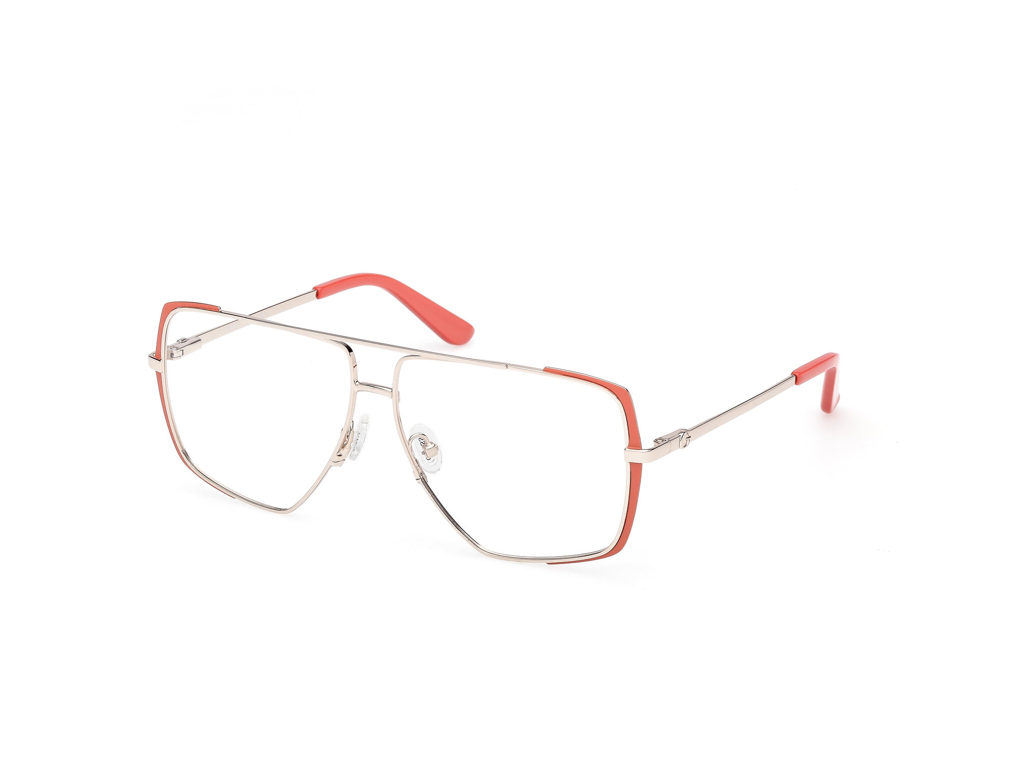 Guess eyewear frame GU50248 WOMAN 60/12/140 043 shiny light orange ...