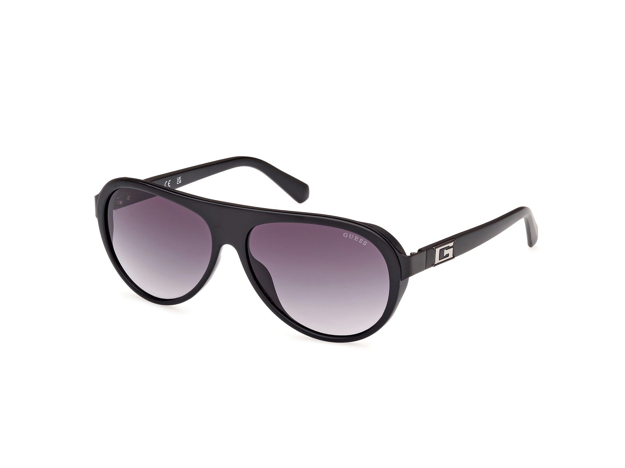 Guess sunglasses GU00125 MAN 60/14/140 02B matte black - Walmart.com