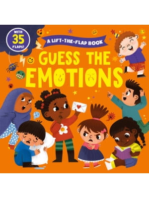 Guess the Emotions: A Lift-The-Flap Book with 35 Flaps! - Walmart.com
