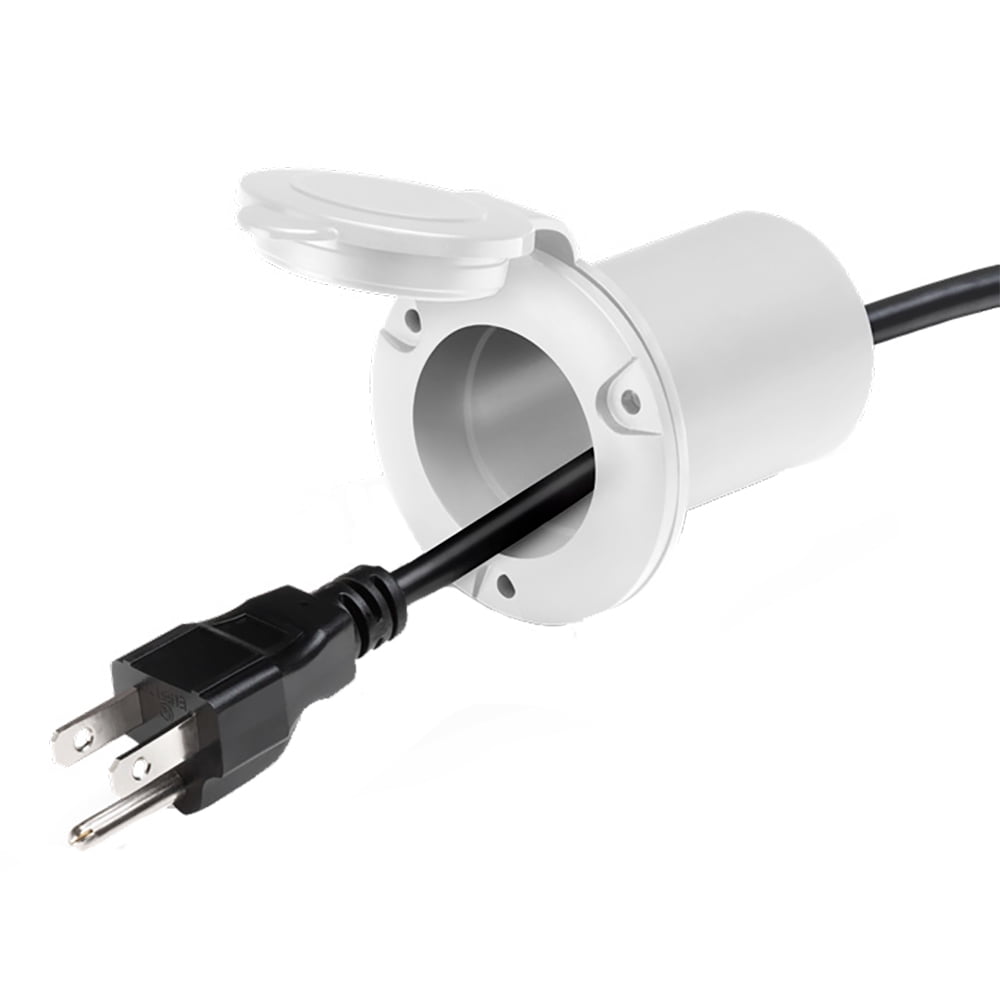 Guest AC Universal Plug Holder - White | Bundle of 2 - Walmart.com