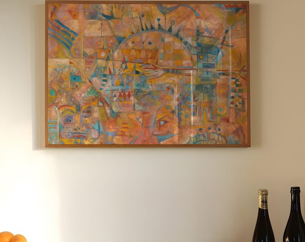 Guest Artist Collab X Mcseaborne Art Midcentury Modern Home Decor Retro ...