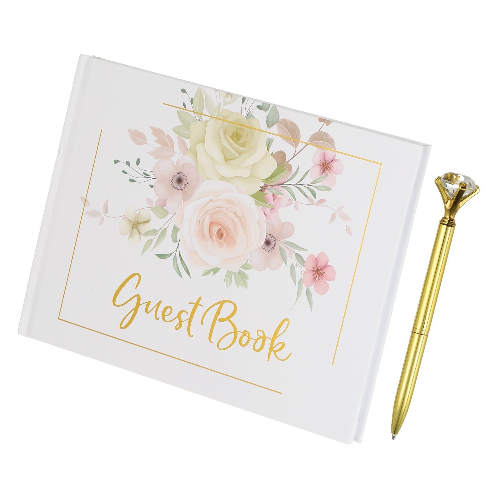 Guest Book, Wedding Guest Sign Book Reception Signature Book Party ...