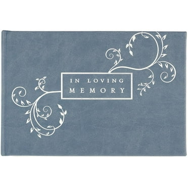 Forever in our Hearts - 9" x 7" Memorial Guest Book - Walmart.com