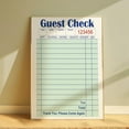 Guest Check Poster, Mint Green Guest Check Print, Kitchen Wall Art ...