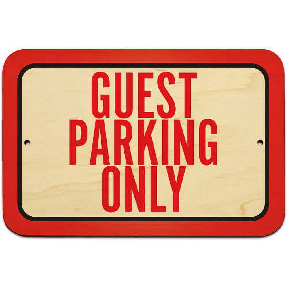 Guest Parking Only Sign - Walmart.com